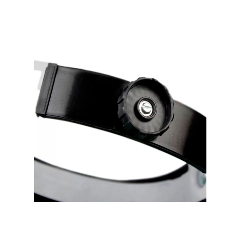 Protetor Facial verde 8" Carbografite 010227010 com catraca ...