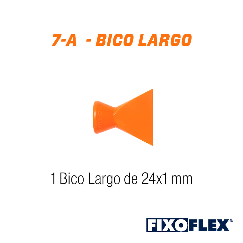 Fixoflex 7A Super Bico Largo AU7 Quimatic Tapmatic Sistema de 1/4 ...