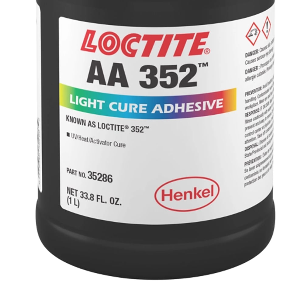 Adesivo de cura Loctite AA 352 1,1 kg - lfmaquinaseferramentas