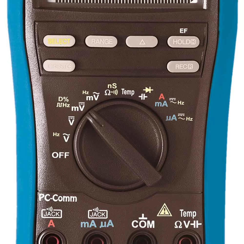 Multímetro Digital Minipa ET-2517A 5000 Contagens/Freq./Cap./Temp ...