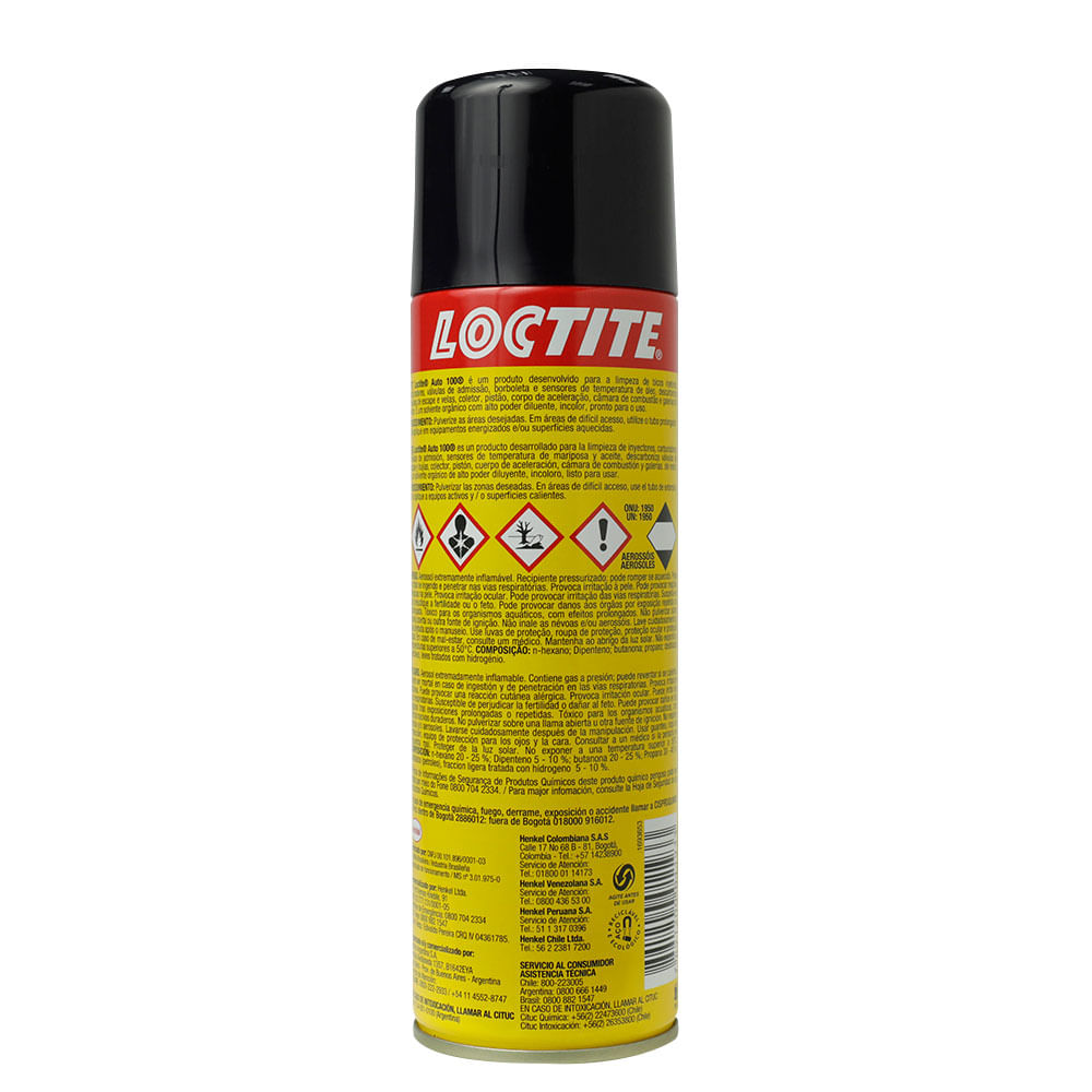 Descarbobizante Spray Loctite Sf Auto 100 300Ml | LF Máquinas e ...