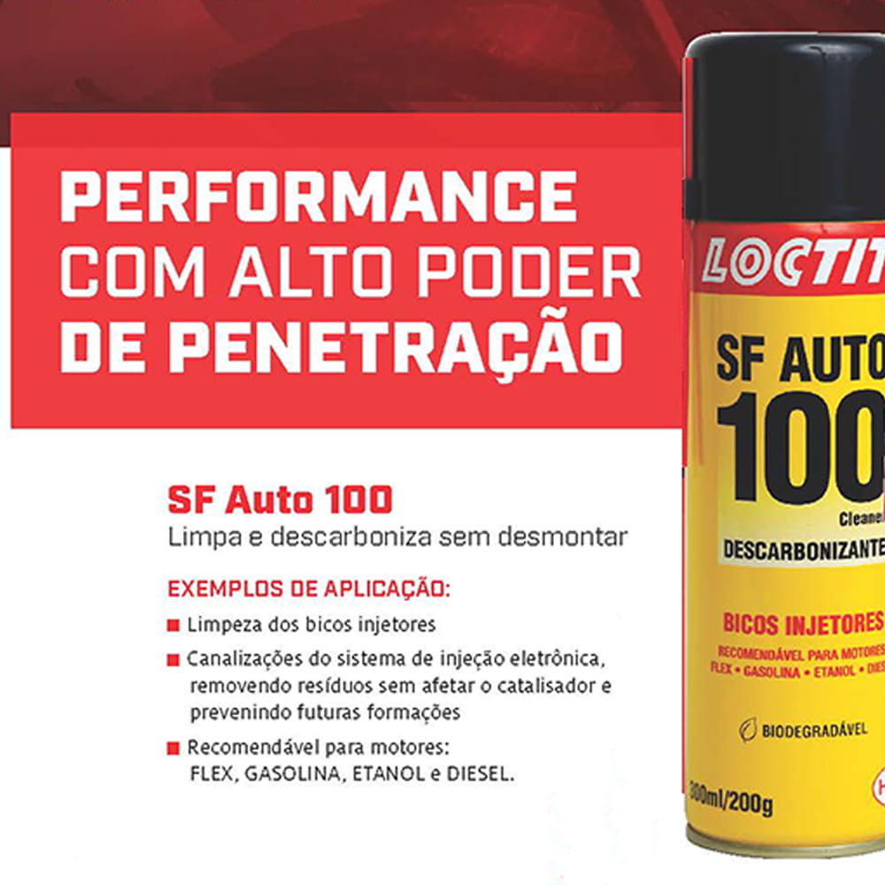 Descarbobizante Spray Loctite Sf Auto 100 300Ml | LF Máquinas e ...