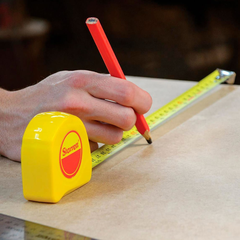 Kit 5 Trenas de 3 Metros Starrett mm/Pol - lfmaquinaseferramentas