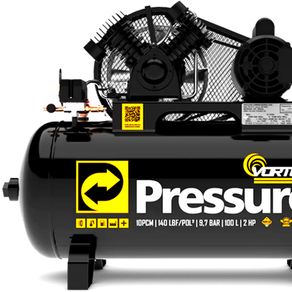 Compressor de Ar Pressure Vortex 300 10PCM 140psi 100L Monofásico ...