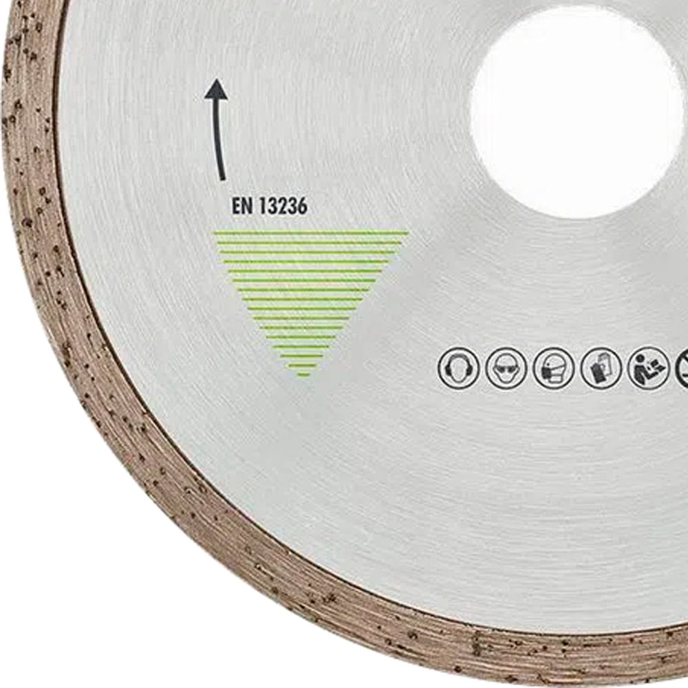 Disco Diamantado 110 X 20mm Norton Classic Contínuo ...