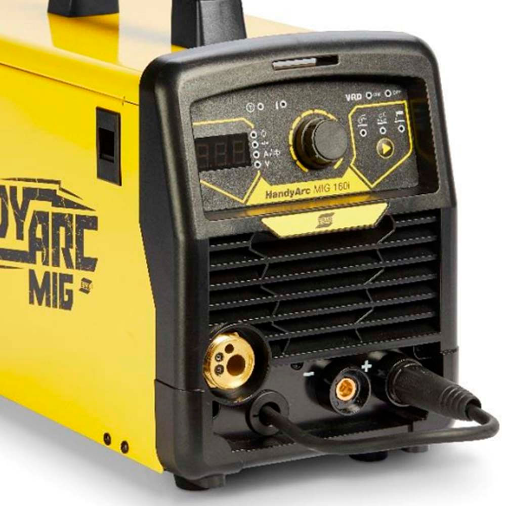 Máquina de Solda Inversora Esab Handyarc MIG 160i 50/60Hz Monofásica ...