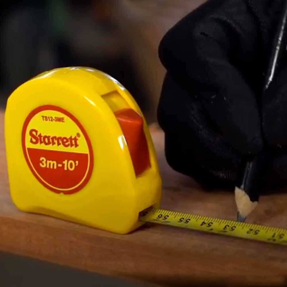 Trena Manual 3m Starrett STS12-3ME | LF Máquinas e Ferramentas ...