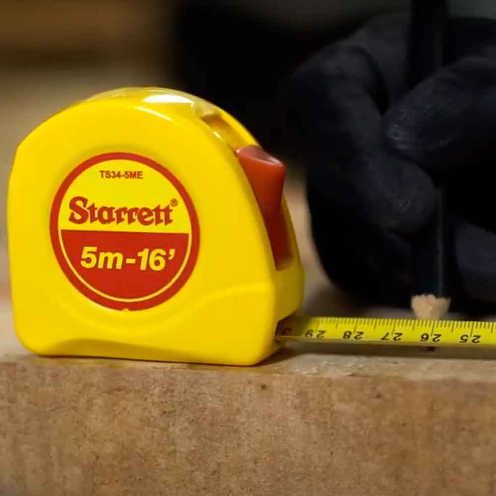 Trena Manual 5m Starrett STS34-5ME | LF Máquinas e Ferramentas ...