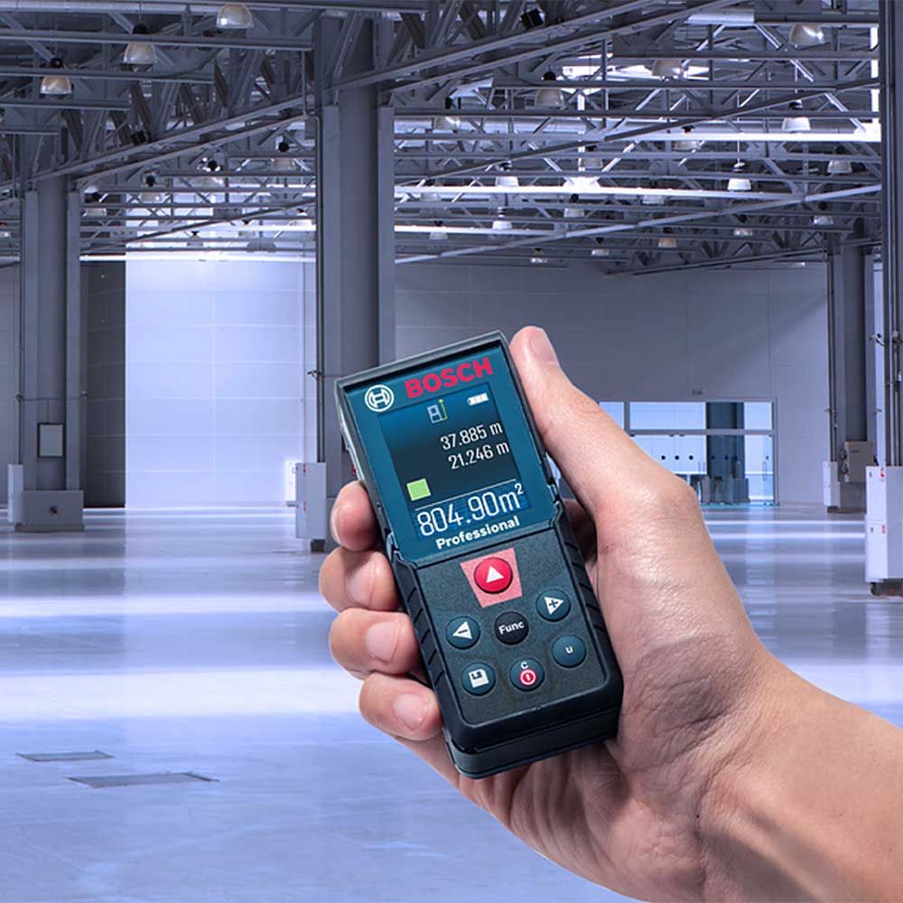 Trena a Laser Bosch GLM 50-12 Alcance 50m - lfmaquinaseferramentas