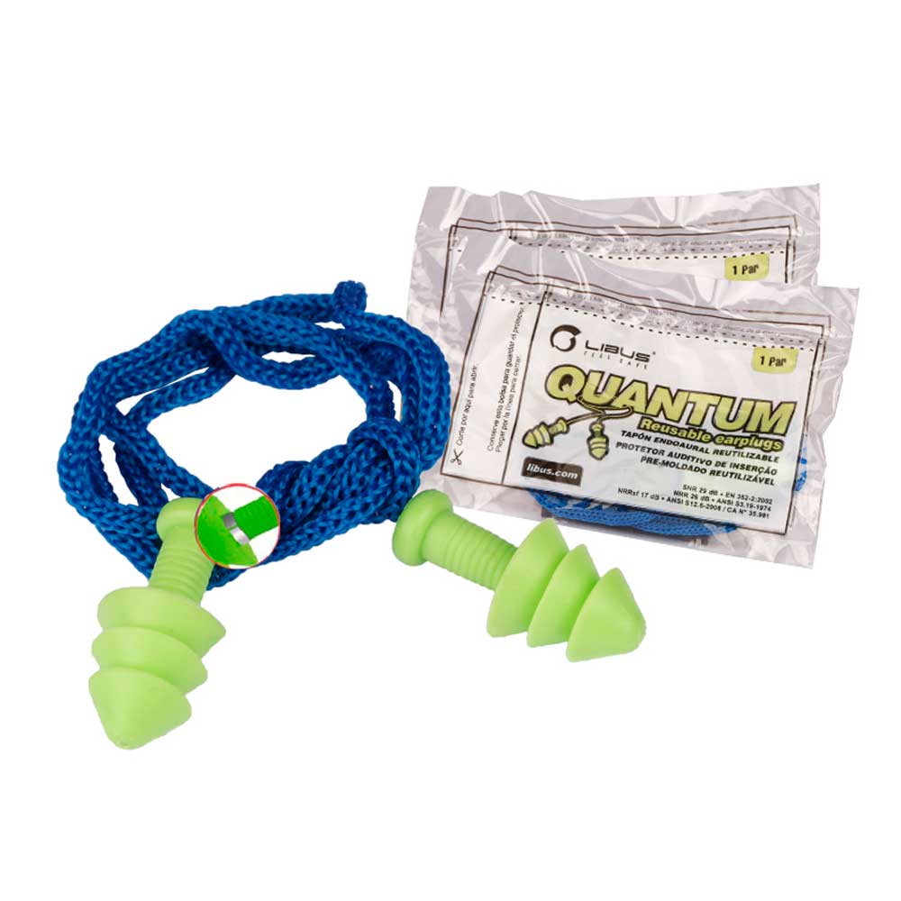 Protetor Auricular Libus 14dB Quantum CA 35.981 - lfmaquinaseferramentas