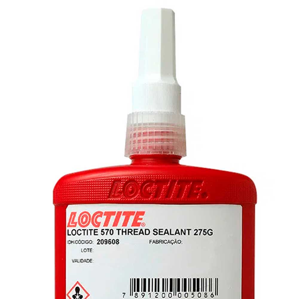 Adesivo Veda Roscas 275gr Loctite 570-209608 - lfmaquinaseferramentas
