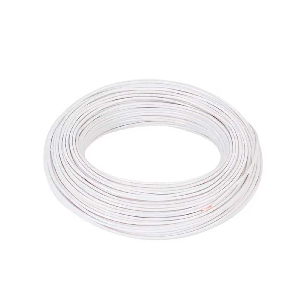 Fio Elétrico Flexível 750V 100m Sil Branco | LF Máquinas e Ferramentas ...