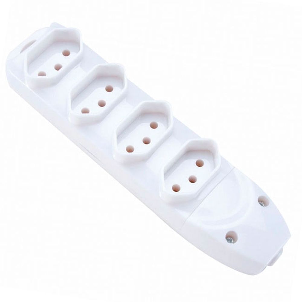 Tomada Múltipla 4 Tomadas 2P+T 10A 250V Tramontina | LF Máquinas e ...