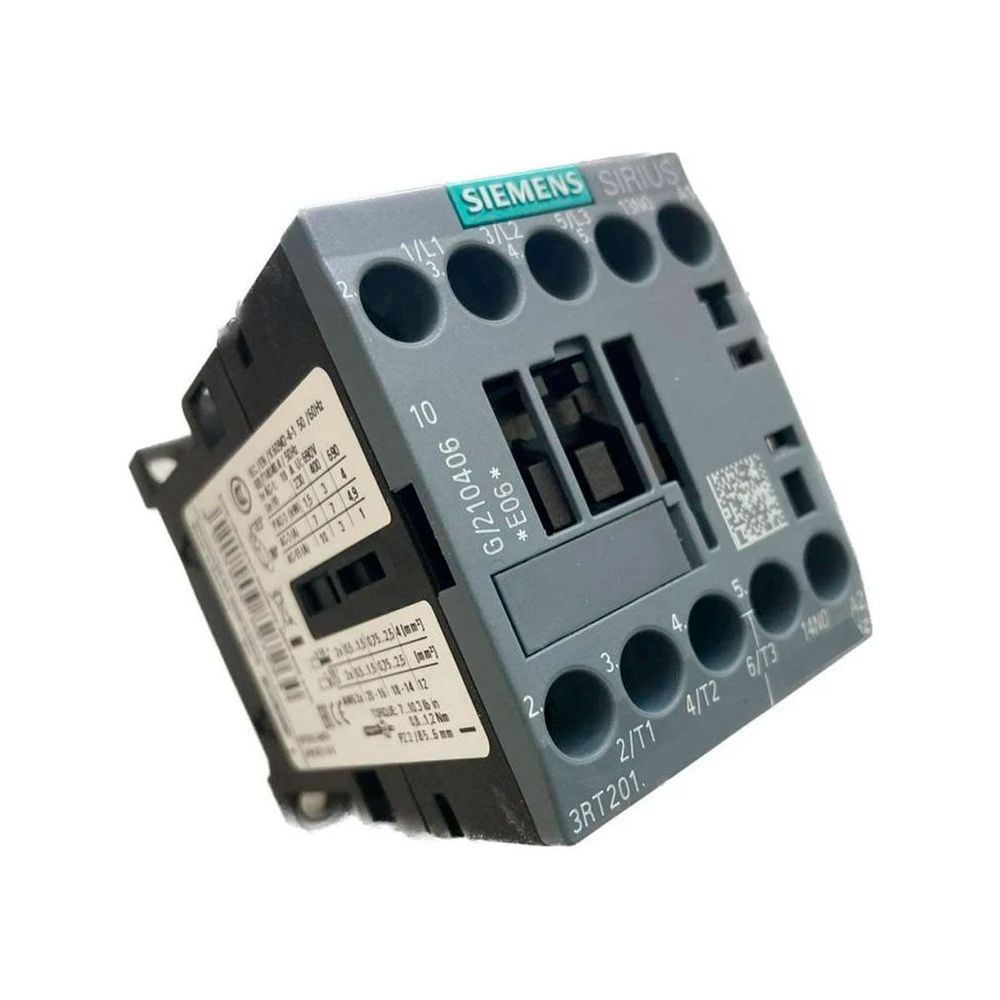 Contator Tripolar 50/60Hz 1NA Siemens | LF Máquinas e Ferramentas - lfmaquinaseferramentas