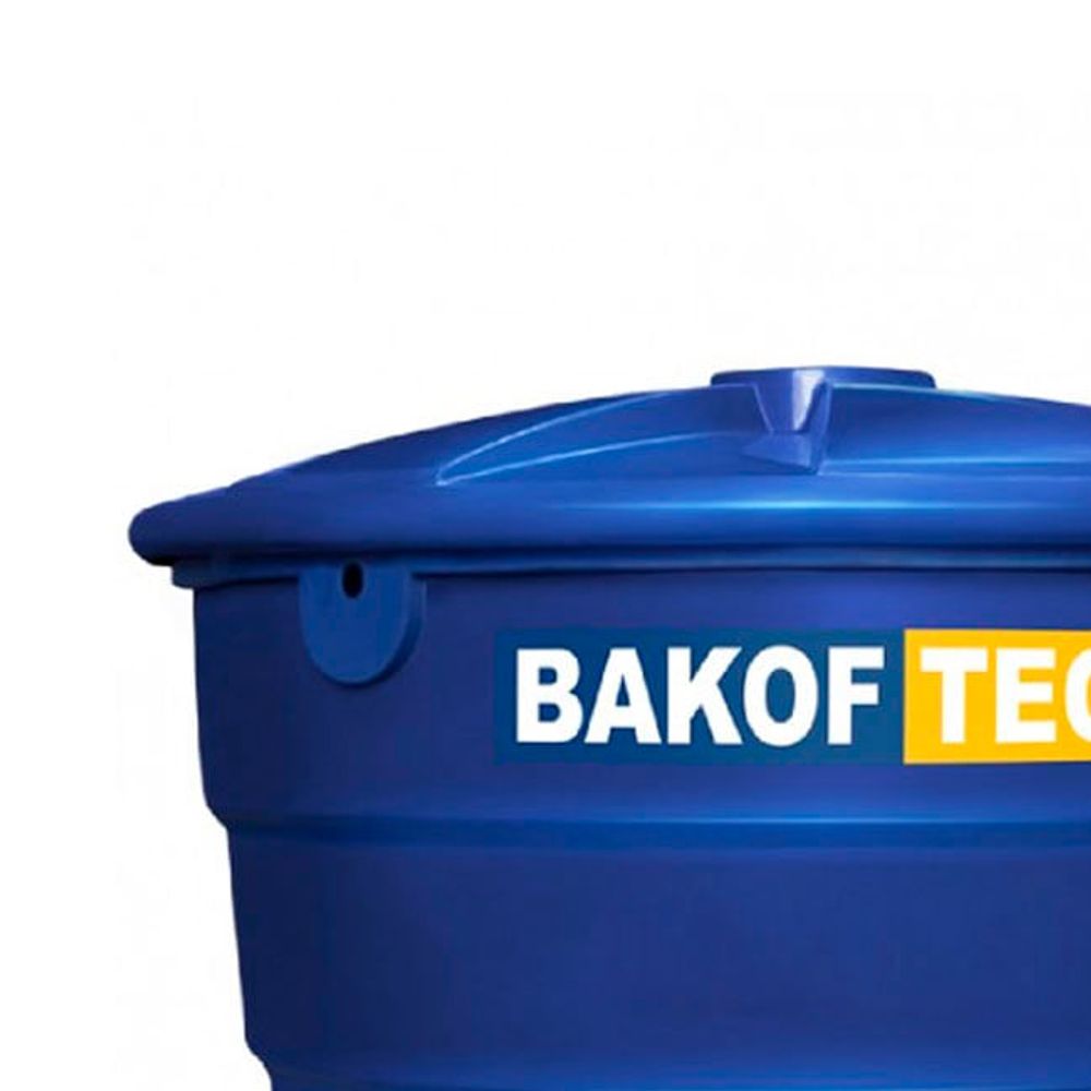 Caixa d'Água Redonda Polietileno com Tampa Bakof Tec | LF Máquinas e ...