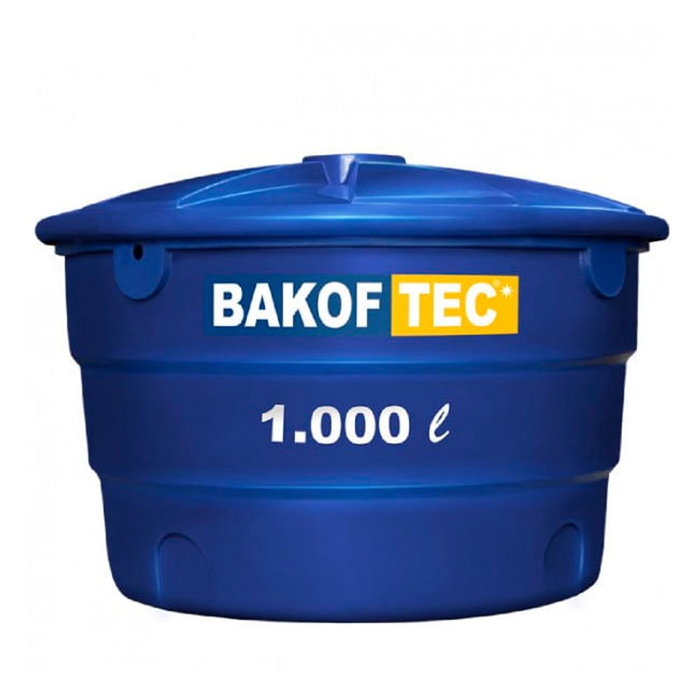 Caixa d'Água Redonda Polietileno com Tampa Rosca Bakof Tec | LF Máquinas e Ferramentas ...