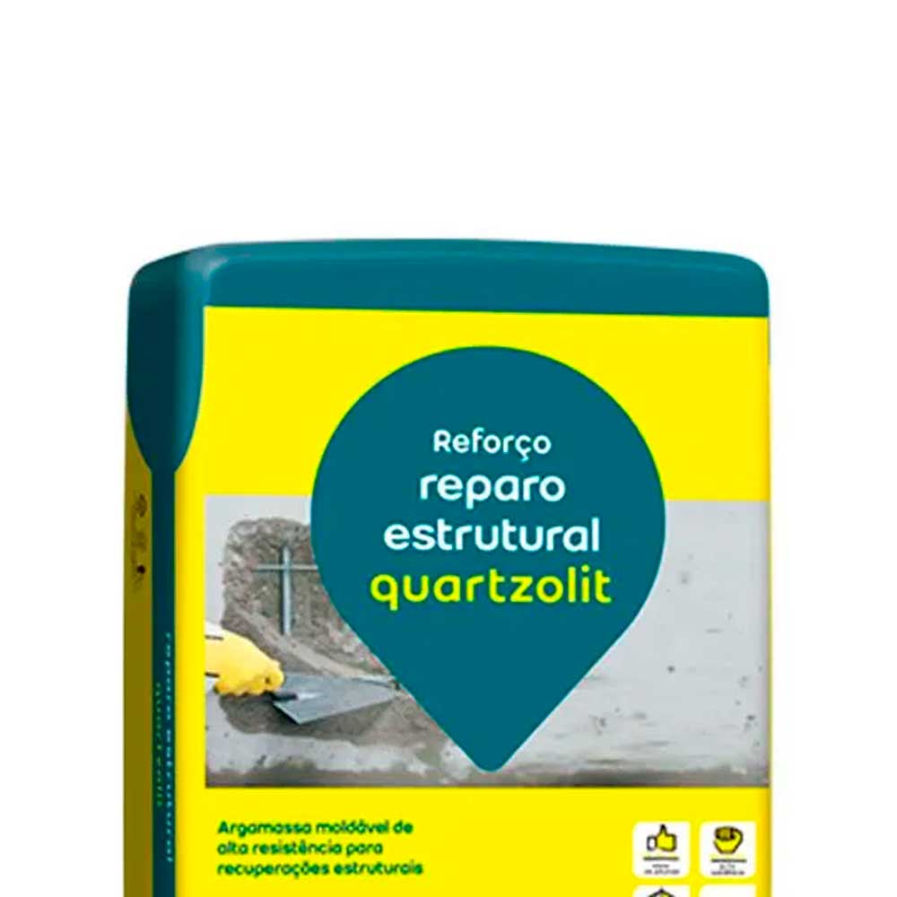Argamassa Reparo Estrutural Quartzolit Cinza | LF Máquinas e ...