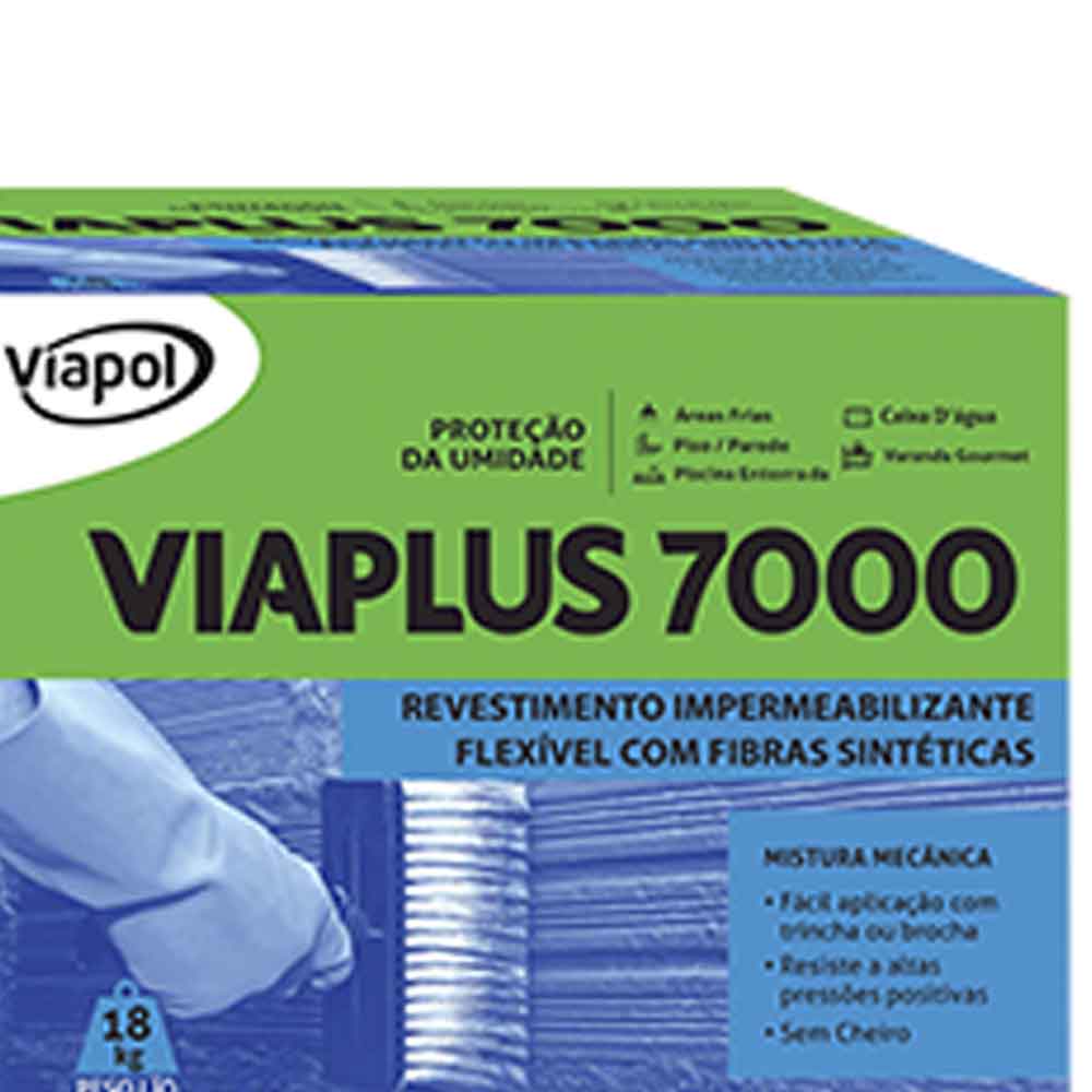 Impermeabilizante Polimérico Viaplus 7000 Viapol | LF Máquinas e ...