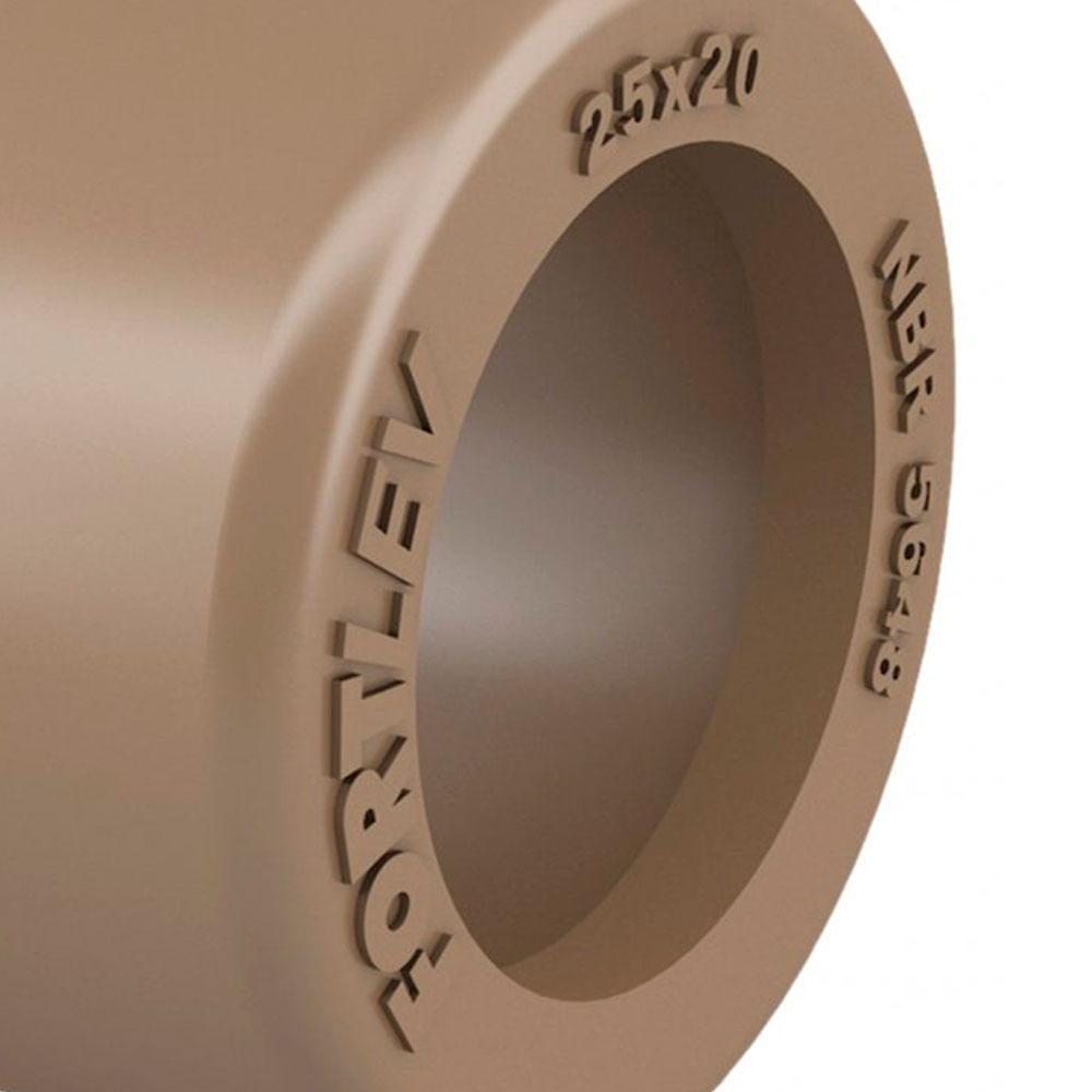 Bucha de Redução Soldável Curta PVC Fortlev NBR 5648 Marrom | LF ...